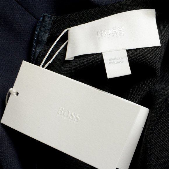 Hugo Boss | Dresses | Hugo Boss Womens Dualisa Two Tone Wool Short ...